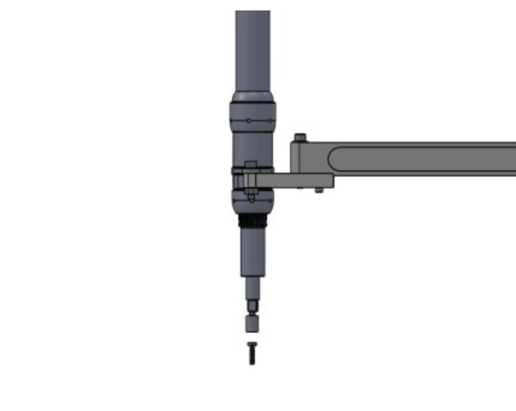 ETA Tool Arms: Torque arms for fastening vertically with dedicated hol ...