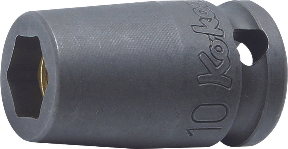 Ko-ken 13460MG-6, 3/8 Sq. Dr. Socket, 6mm 6 point, Length 32mm, Self ...