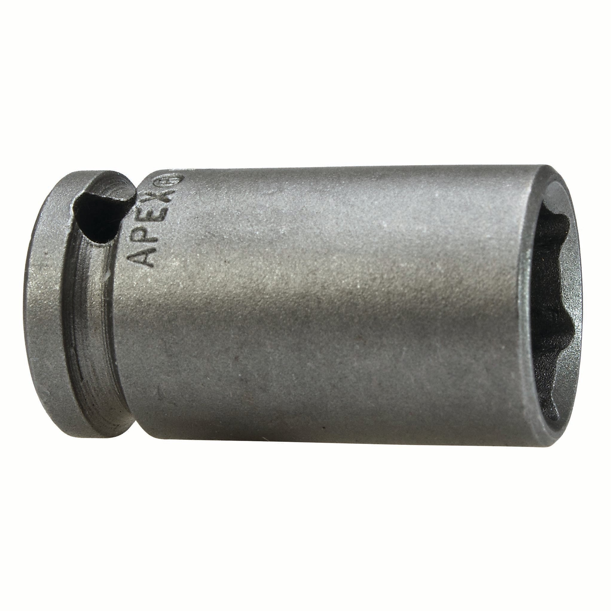 Apex M-18MM55, Impact Socket, 1/2" Square Drive, 18mm Hex, Thin Wall ...