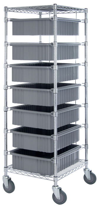 Quantum BC212469M1GY | Bin Cart — Integrated Manufacturing & Supply