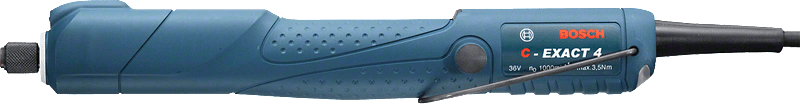 Bosch C-Exact Inline, Corded, Inline, Mechanical Clutch, Shut-Off, Push ...