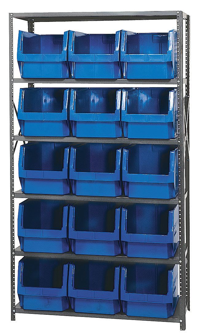 Quantum MSU-533BL | Magnum Bin Steel Shelving — Integrated ...
