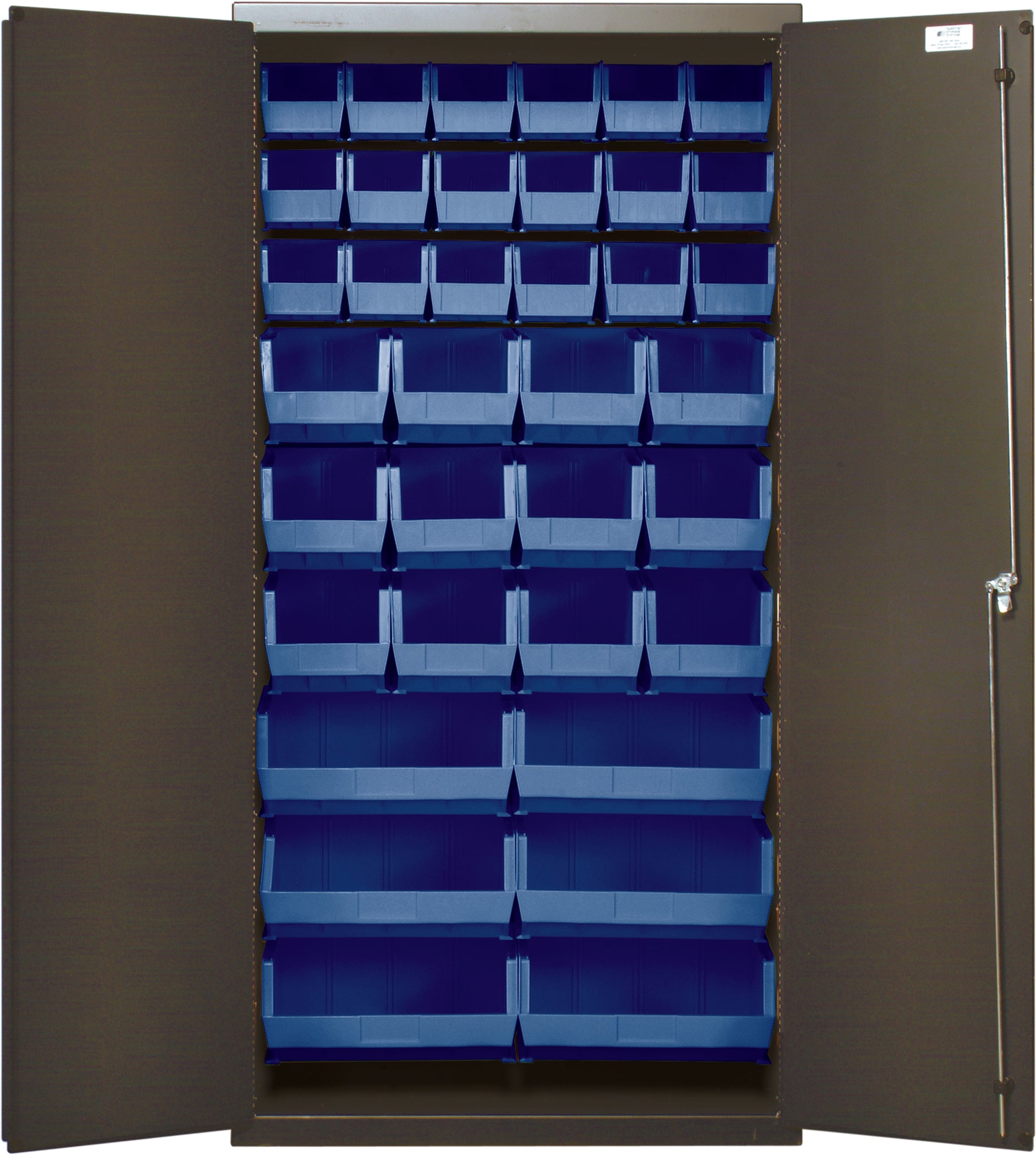 Quantum QSC-36-FDBL | Heavy-Duty 36" Bin Cabinet — Integrated ...