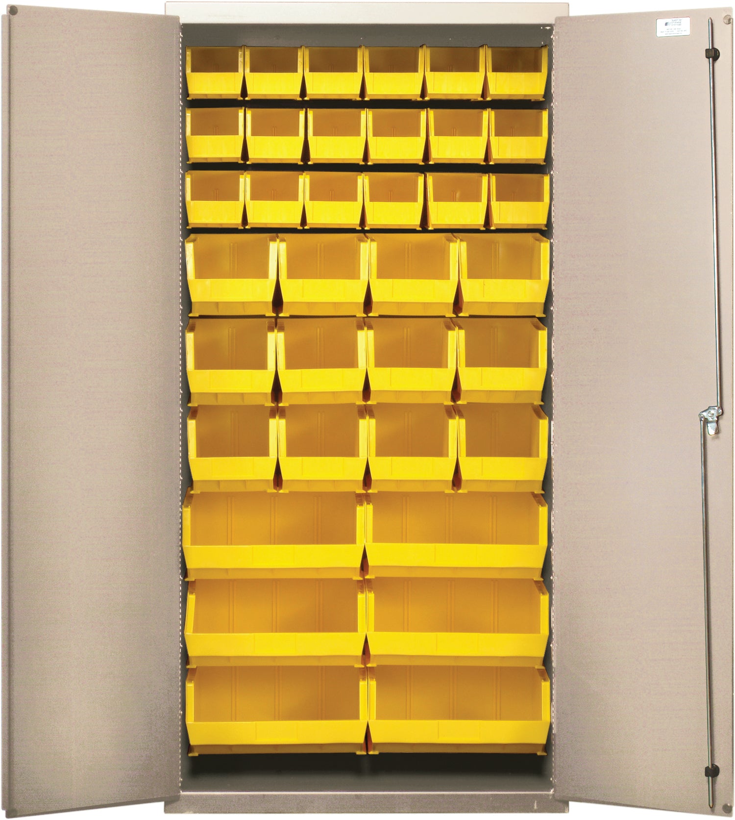 Quantum QSC-BG-36-FDYL | Heavy-Duty 36" Bin Cabinet — Integrated ...