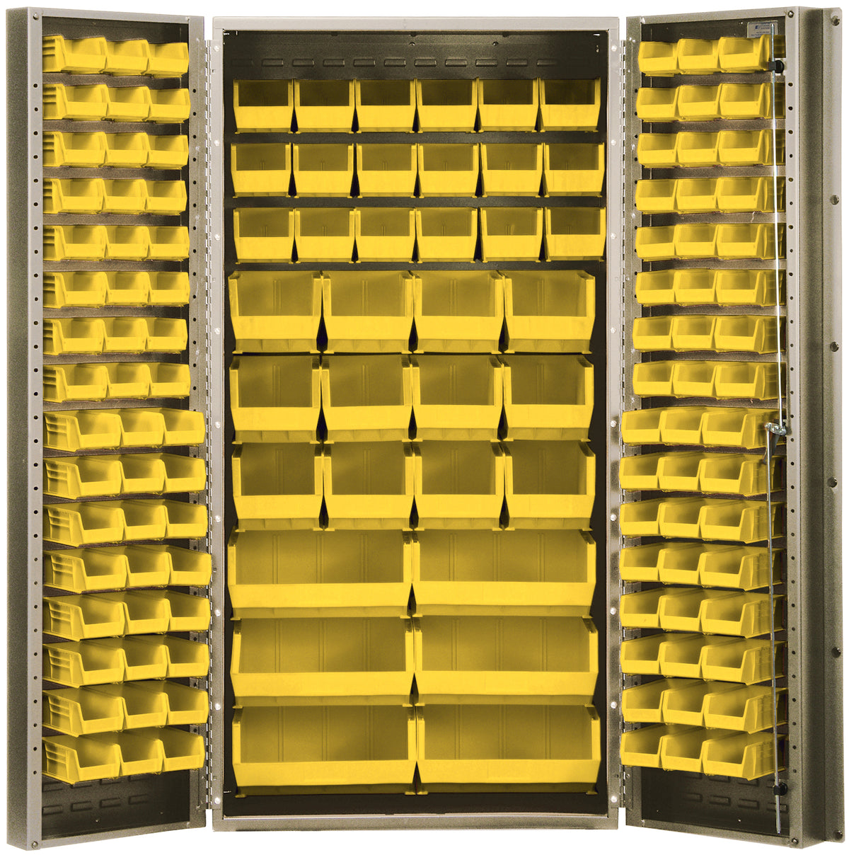Quantum QSC-BG-36-68YL | Heavy-Duty 36" Bin Cabinet — Integrated ...