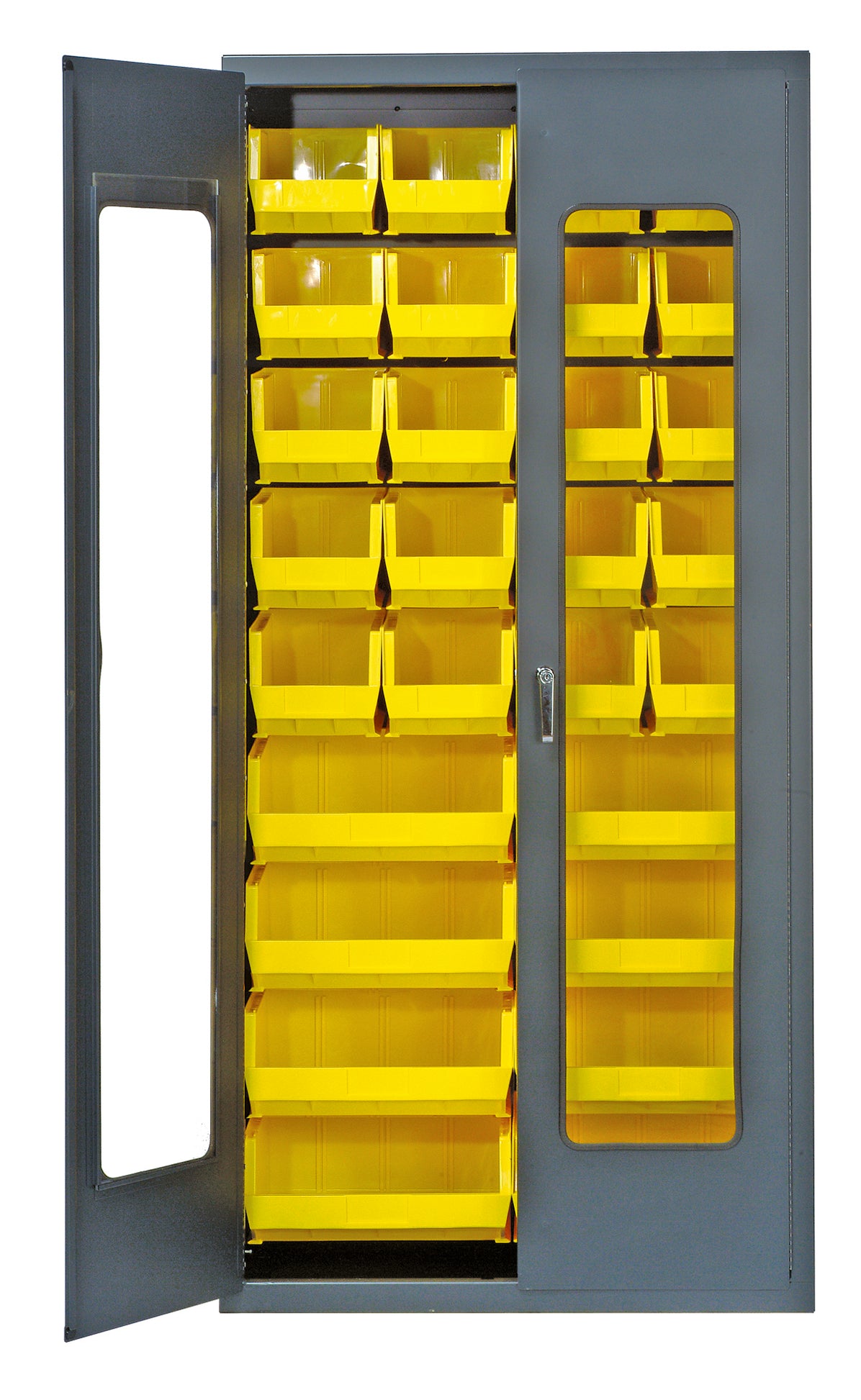 Quantum QSC-C240250YL | Heavy-Duty 36" Bin Cabinet — Integrated ...