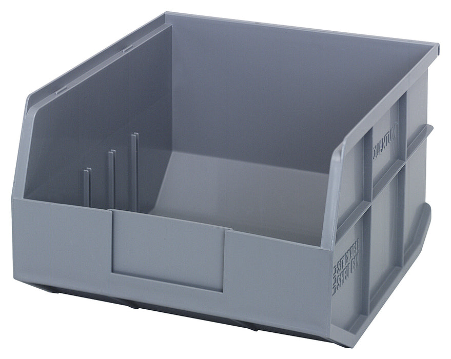 Quantum SSB425GY | Stackable Shelf Bin — Integrated Manufacturing & Supply