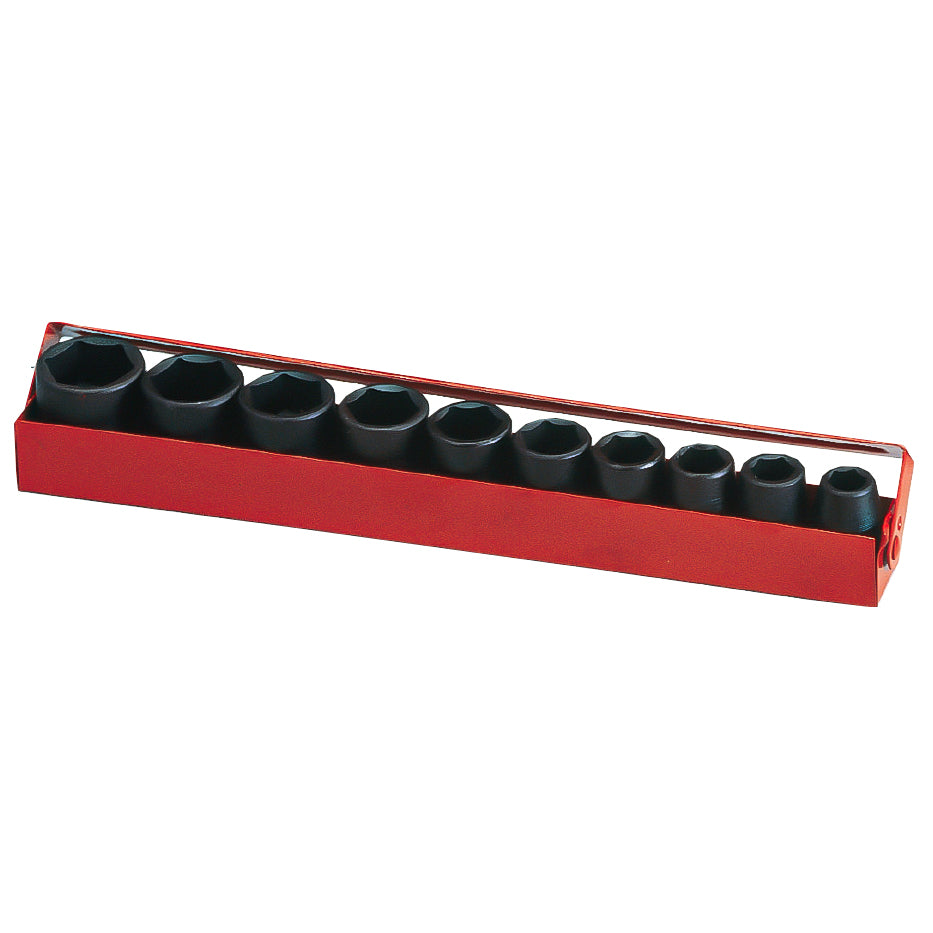 Genius Tools 10 Piece 1/2" Dr. Metric Impact Socket Set - TF-006 ...
