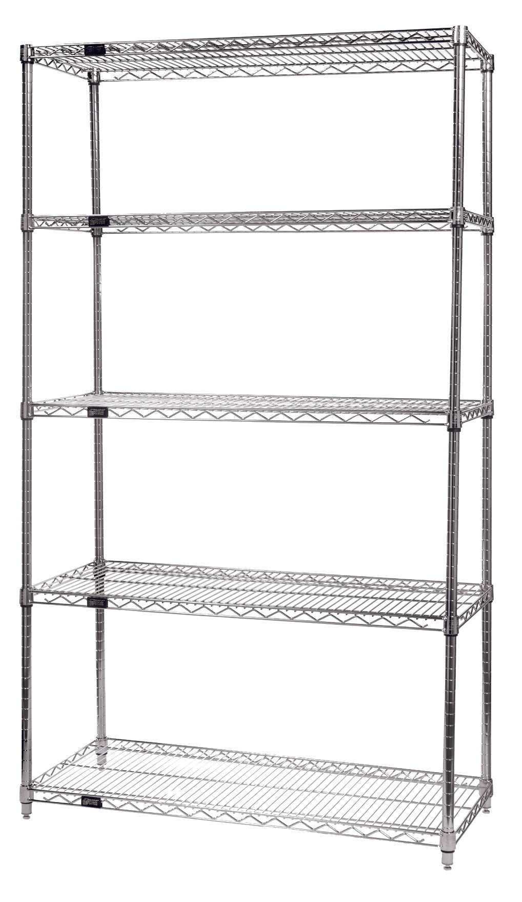 Quantum WR74-2436C-22D, 24"W 36"D 74"H Wire Shelving Stencil Unit ...