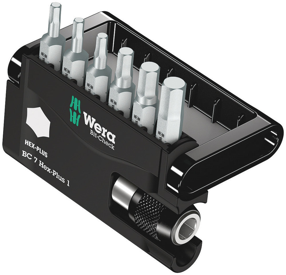 Wera 05056168001, Bit-Check 7 Hex-Plus 1 — Integrated Manufacturing ...