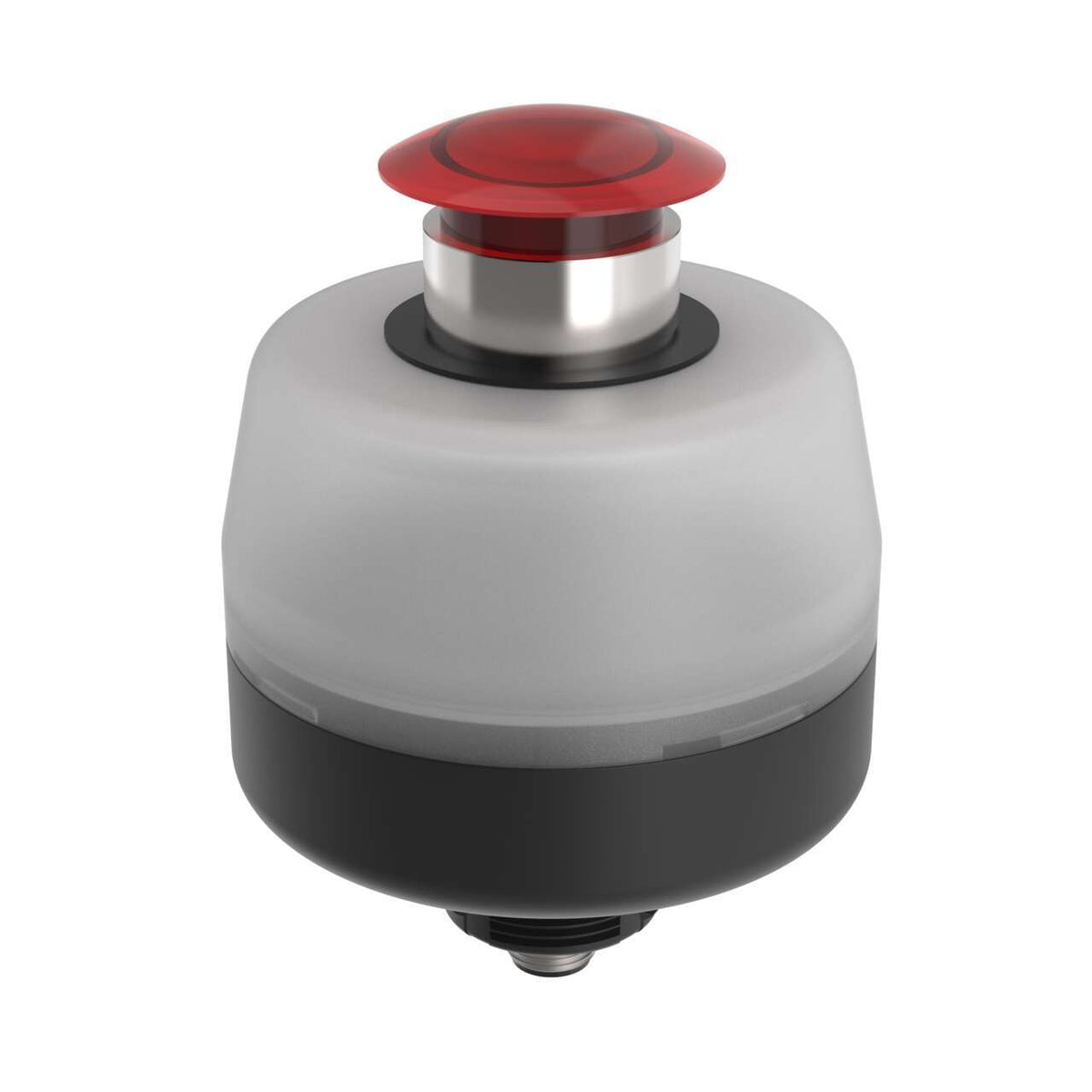 Banner 804824, OS80PMMR1GRQ, OS80 Operator Station: Push Button, Red ...