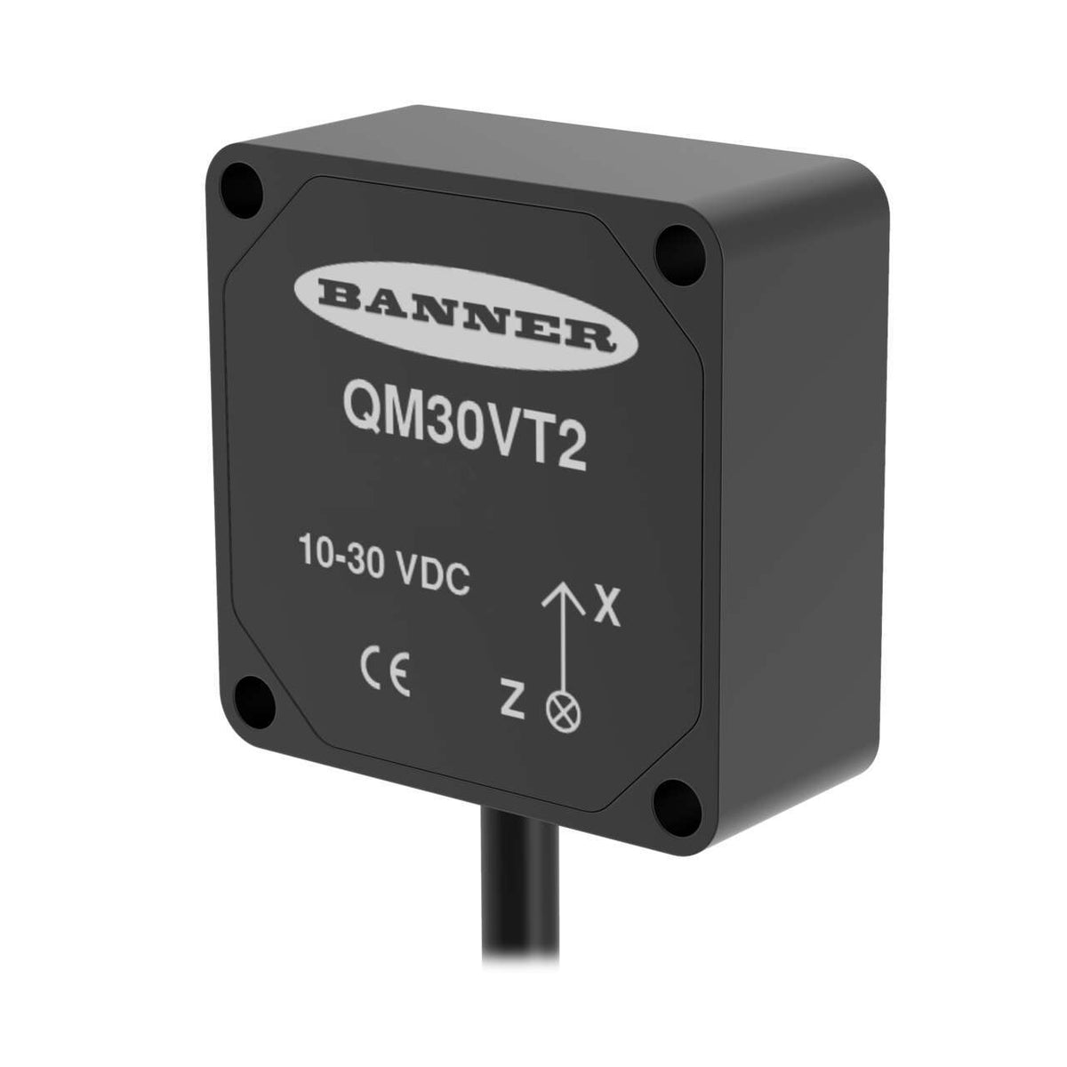 Banner 807969, QM30VT2-QP, Vibration + Temperature Sensor 150 mm QD ...