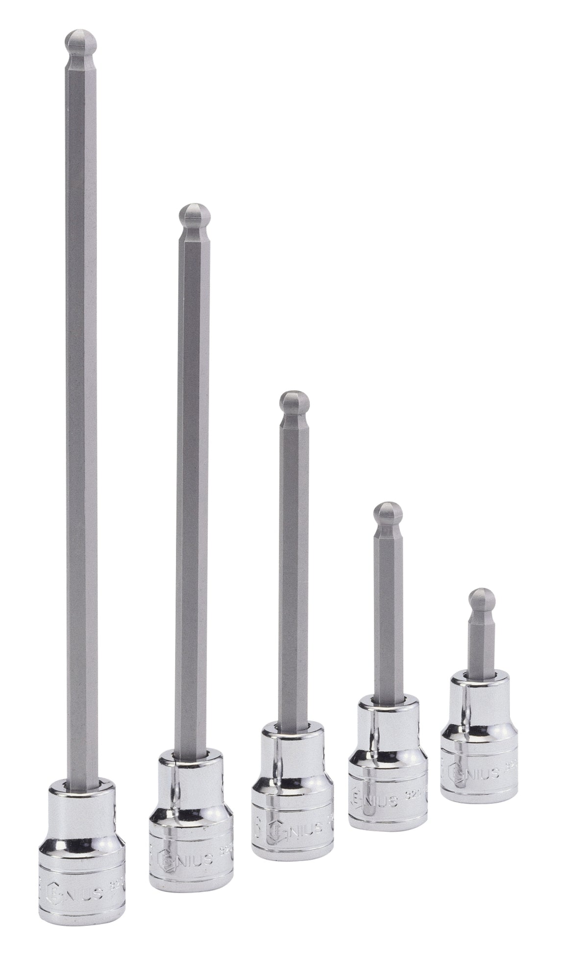 Genius Tools 1/2" Dr. 9/32" Wobble Hex Bit Socket, 150mmL - 410+5618 ...