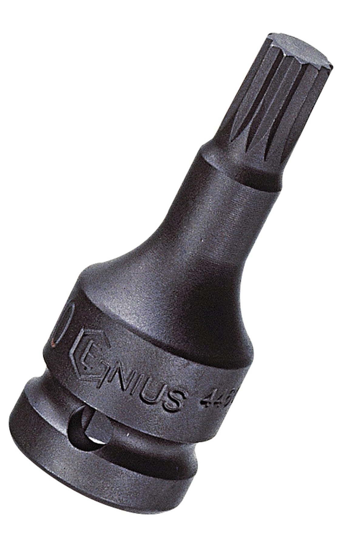 Genius Tools 1/2" Dr. M14 Triple Square Impact Bit Socket, 76mmL (CR-M ...