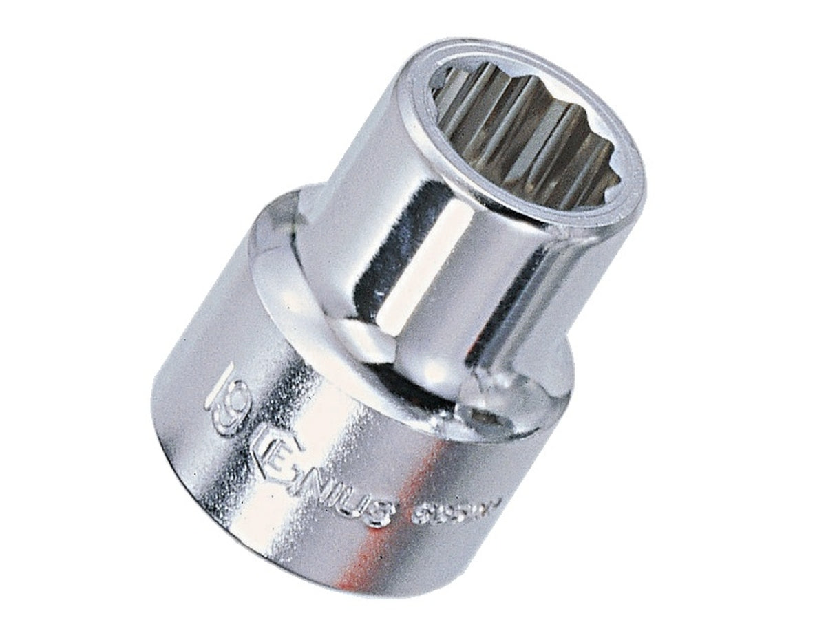 Genius Tools 1" Dr. 33mm Hand Socket (12-Point) (CR-Mo) - 837033 ...