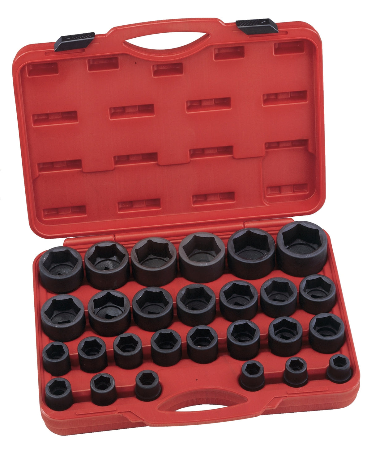 Genius Tools 27 Piece 3/4" Dr. SAE Impact Socket Set (CR-Mo) - IS-627S ...